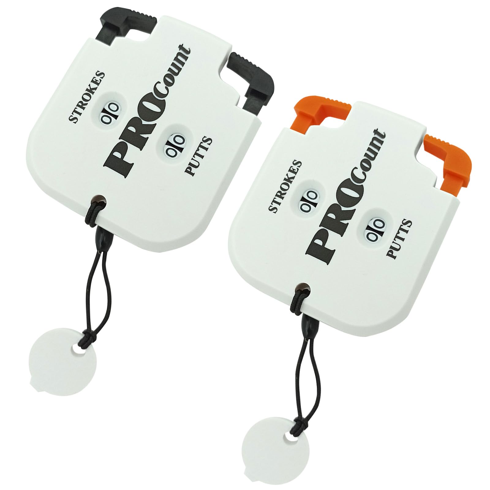 Snapklik.com : BangBoom 2 Pack Mini Golf Score Shot Stroke Counter Clicker