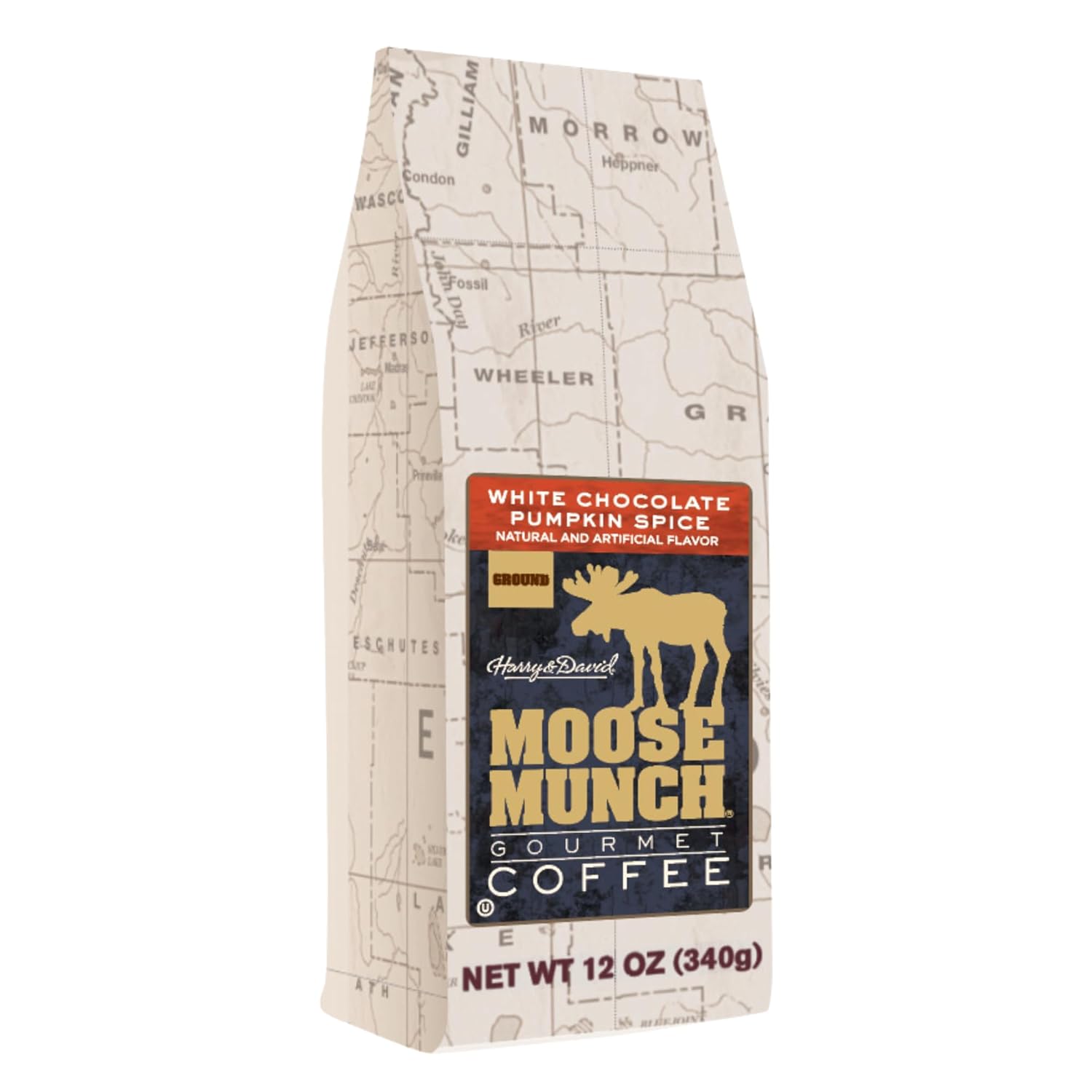 Amazon.com : Moose Munch Coffee by Harry & David, White Chocolate ...