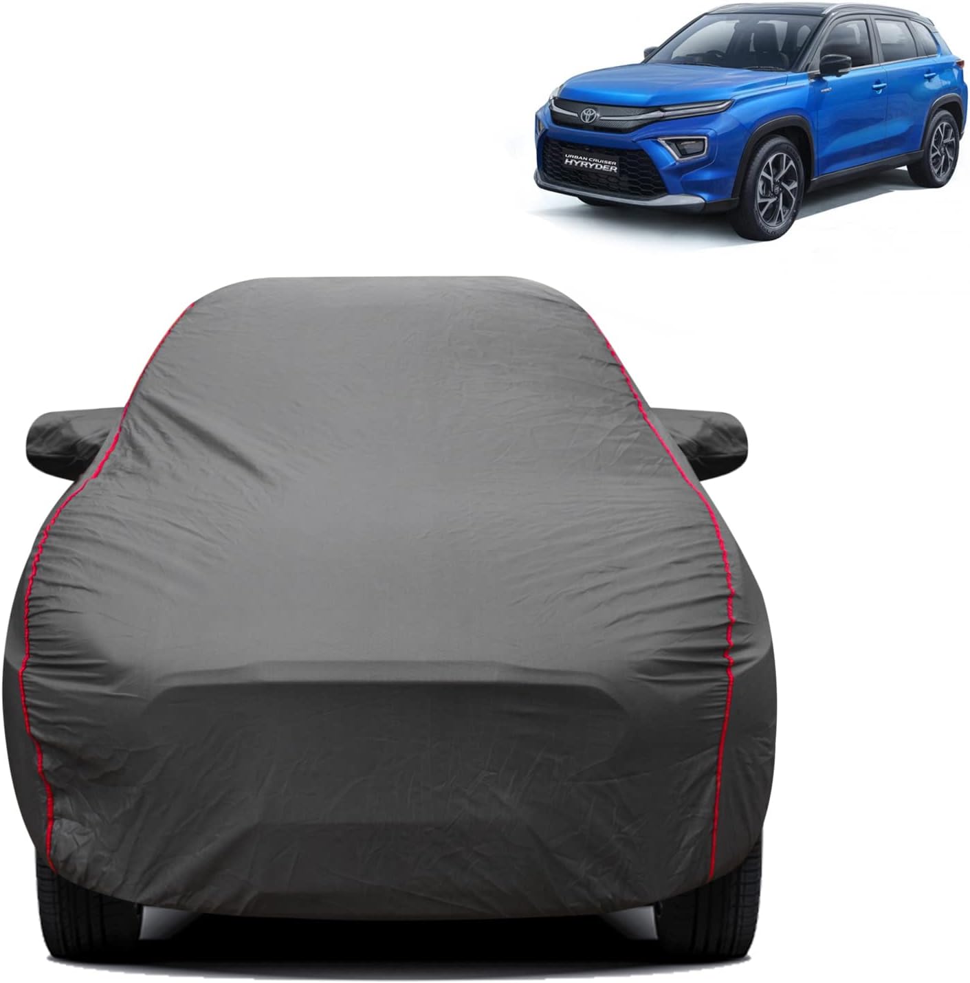 Autofact Waterproof Car Body Cover Compatible with Toyota Urban Cruiser ...