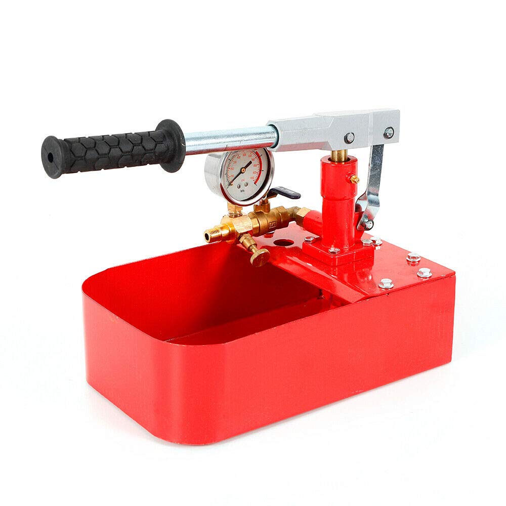 Eapmic Hydraulic Pressure Test Pump Max 1000psi 7mpa Manual Pressure ...