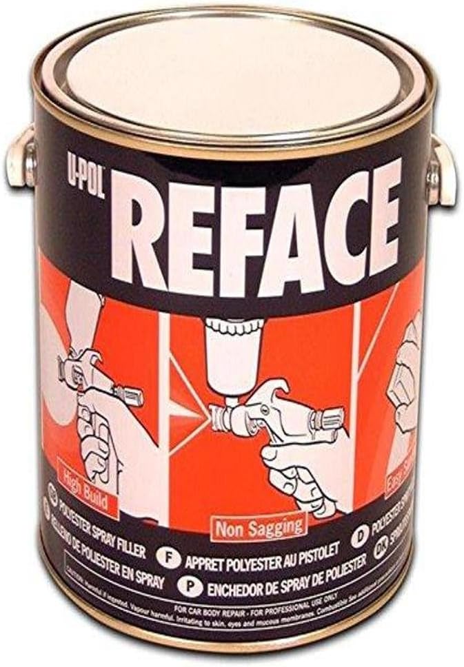 Amazon.com: U-Pol Products 0733 REFACE Polyester Spray Filler - 2.5 ...
