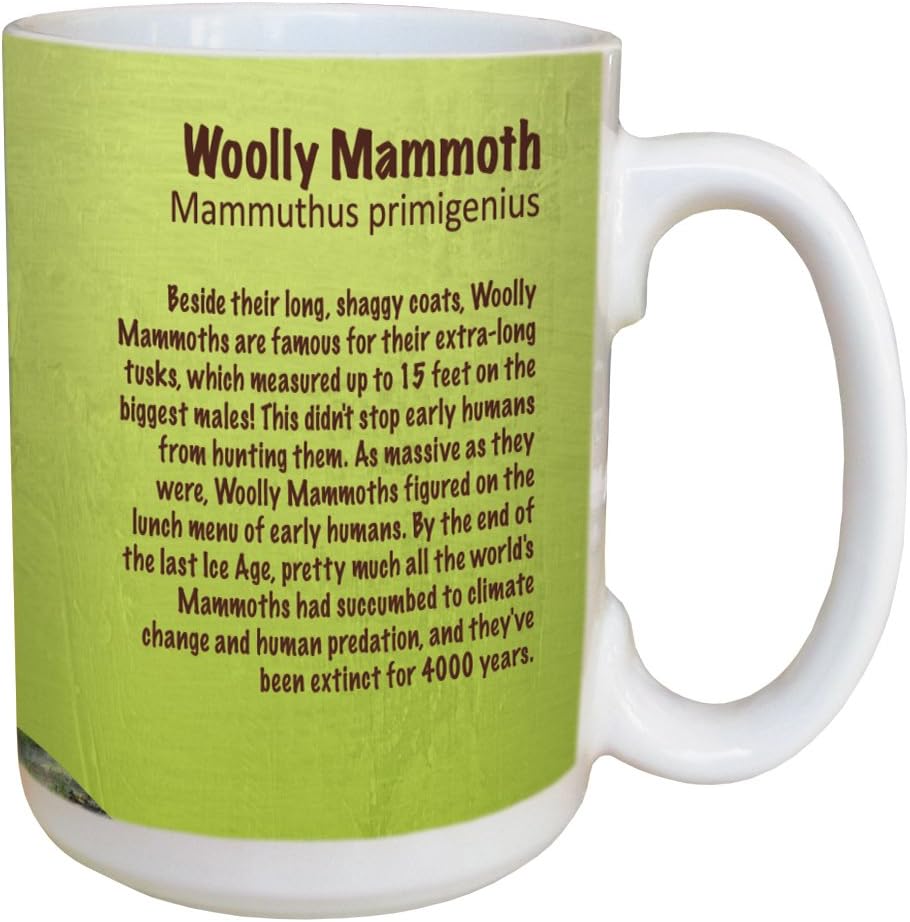 Amazon.com | Tree-Free Greetings Woolly Mammoth-Modern Collection 15 ...