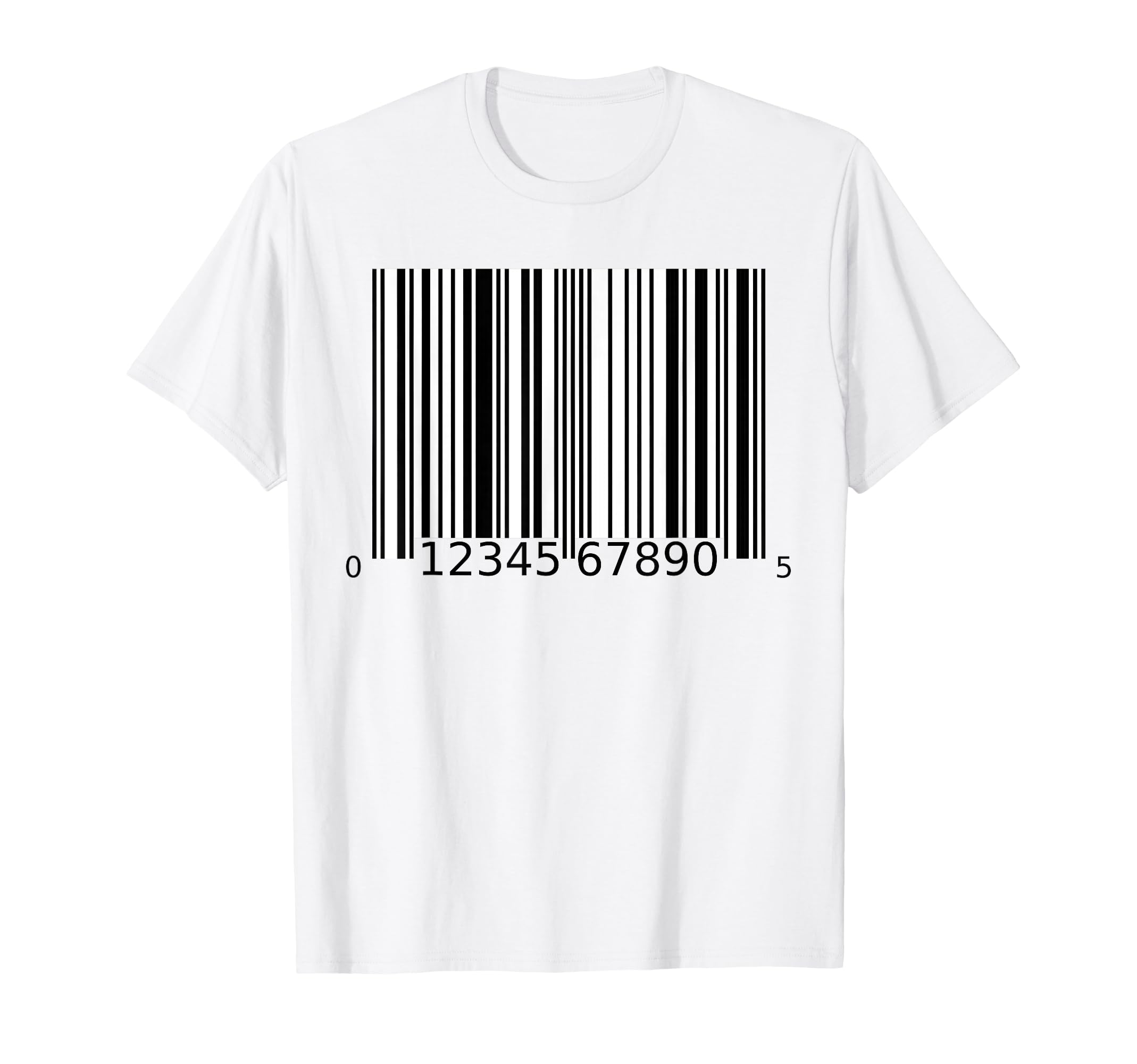 Amazon.com: Barcode T-Shirt Consumerism Anti Consumer Bar-code Shirt T ...