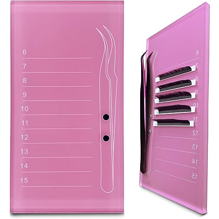 Eyelash Crystal Pallet Eyelash Extension Pallet Bigger Size Glass ...