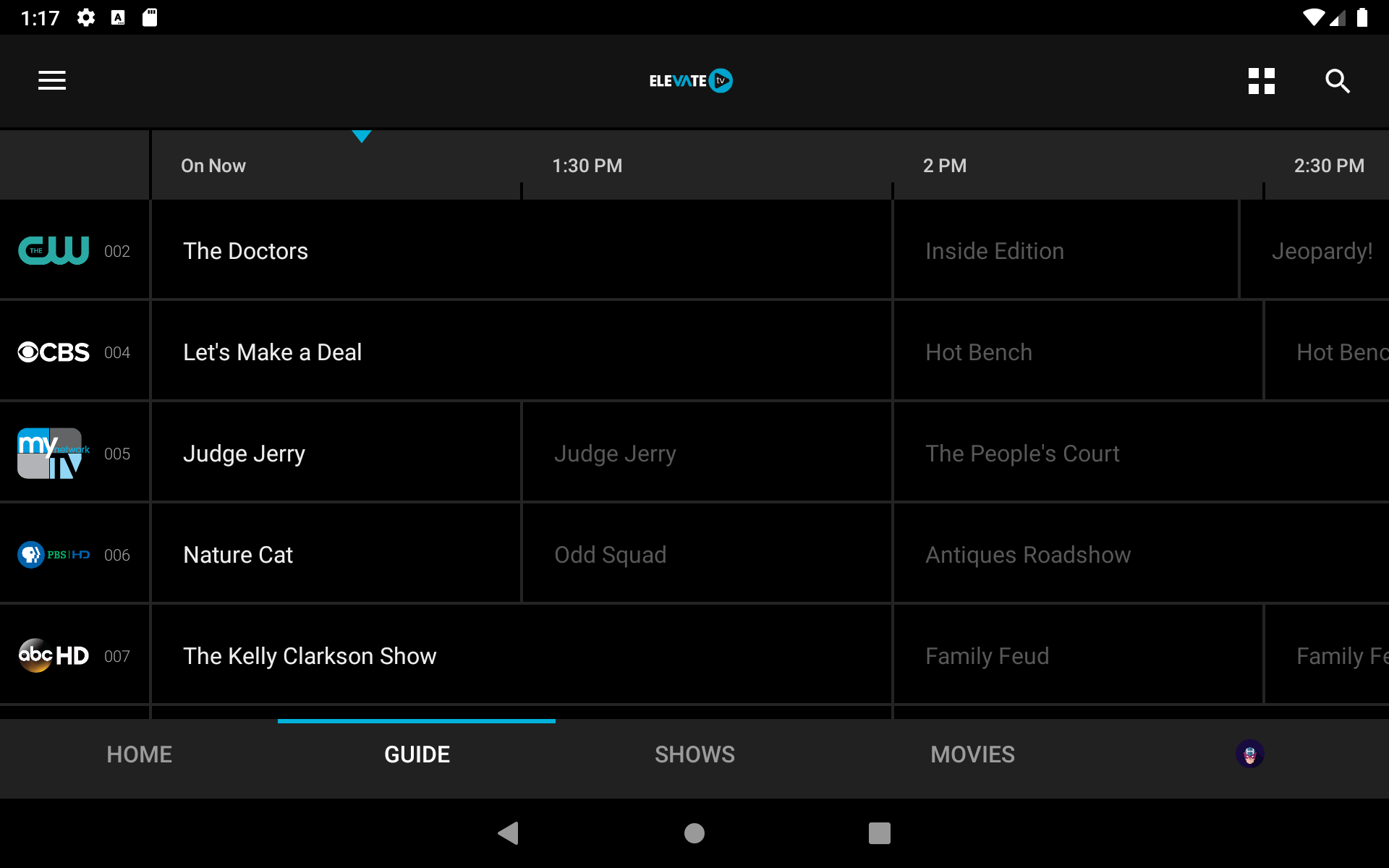 Elevate TV - App on Amazon Appstore