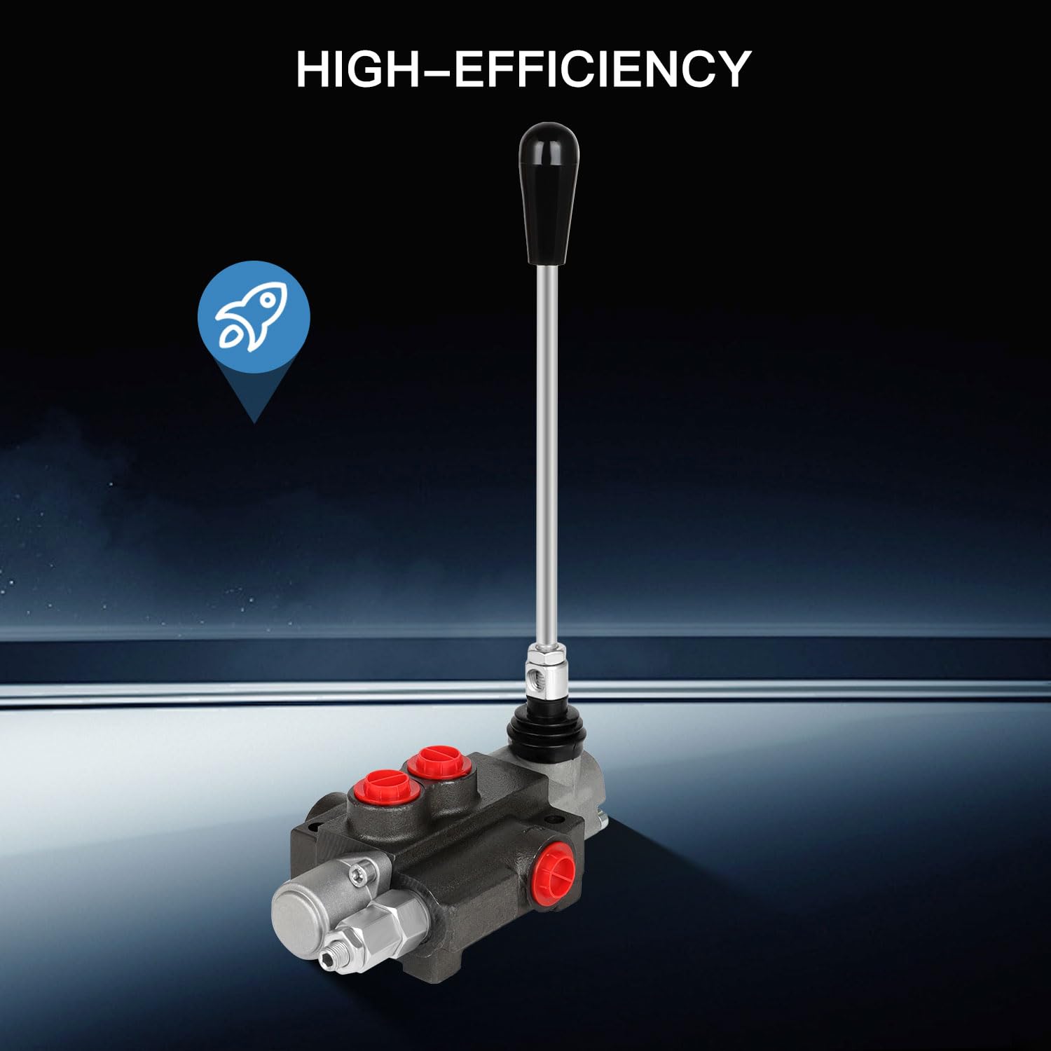 Snapklik.com : Hydraulic Flow Control Valve, 1 Spool 11 GPM Hydraulic ...