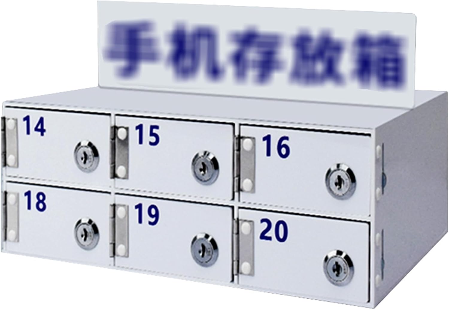 Amazon.com: Mobile Phone Cabinet with Lock Acrylic Mobile Phone Storage ...