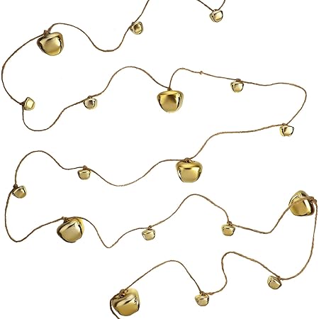 Amazon.com: Bell Hanging String Gold Bells Decorative Bells Metal ...