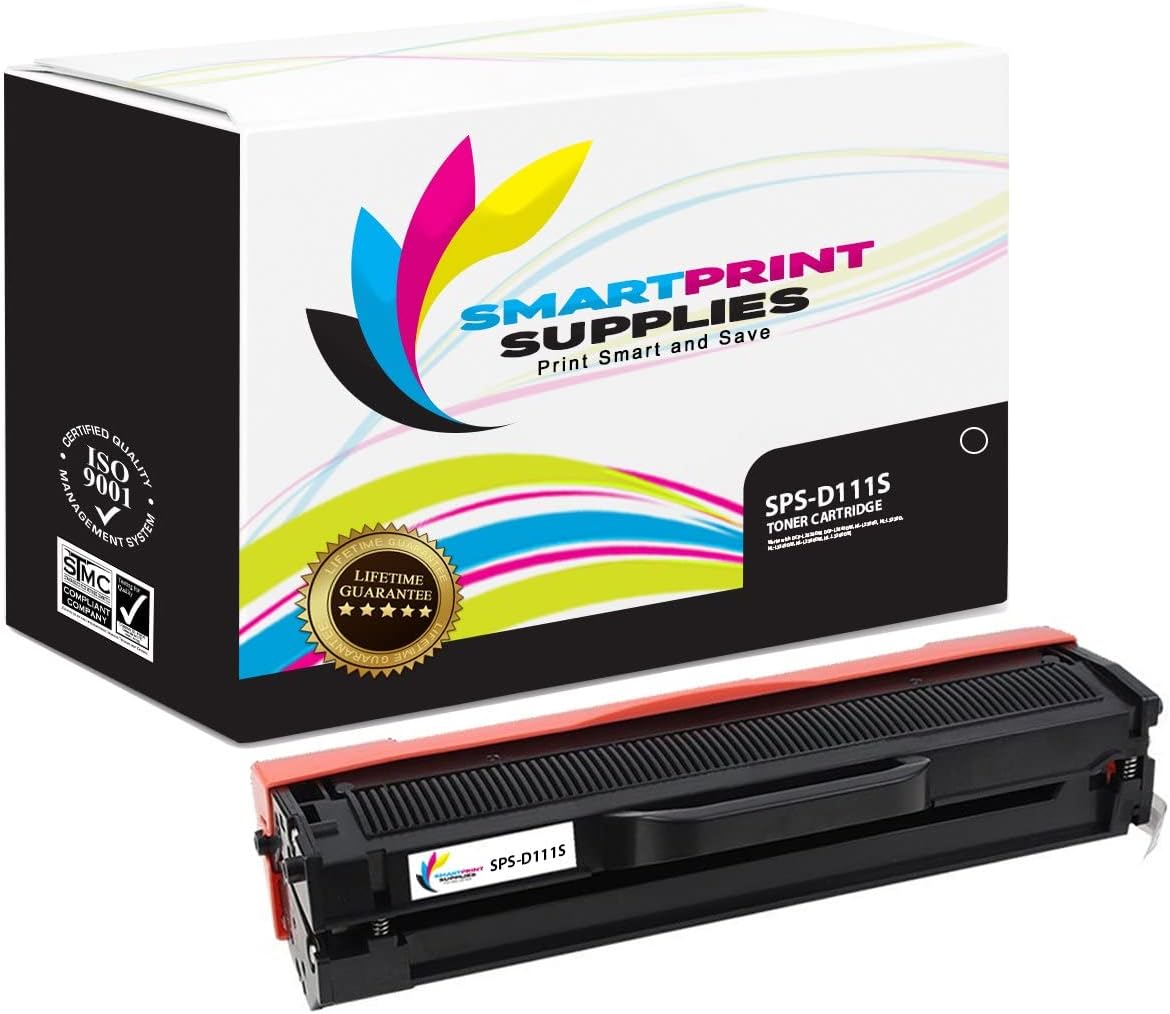 Amazon.com: Smart Print Supplies Compatible MLT-D111S Black Toner ...