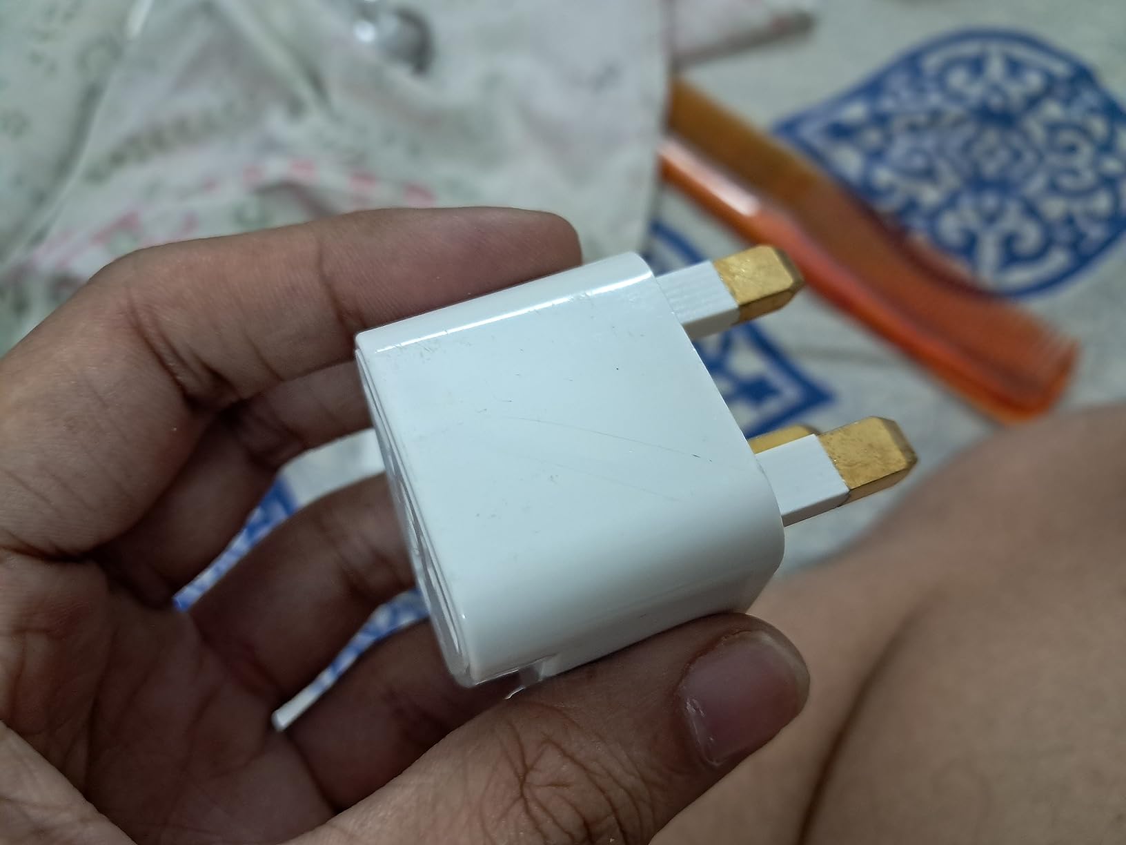 Hi-Plasst Premium UK Plug White (Pack of 4-UK Plug) : Amazon.in ...