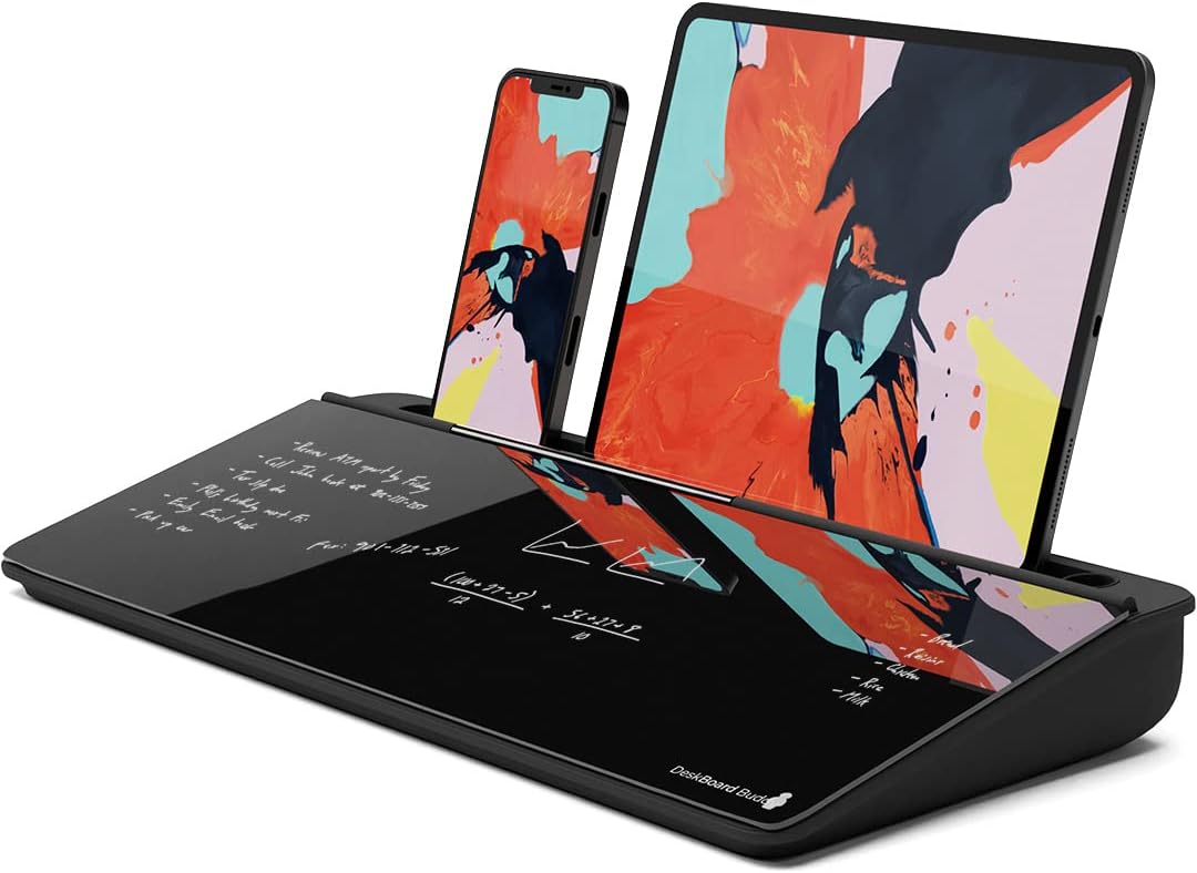 Amazon.com : DeskBoard Buddy Desktop Whiteboard - Desk Dry Erase Easel ...