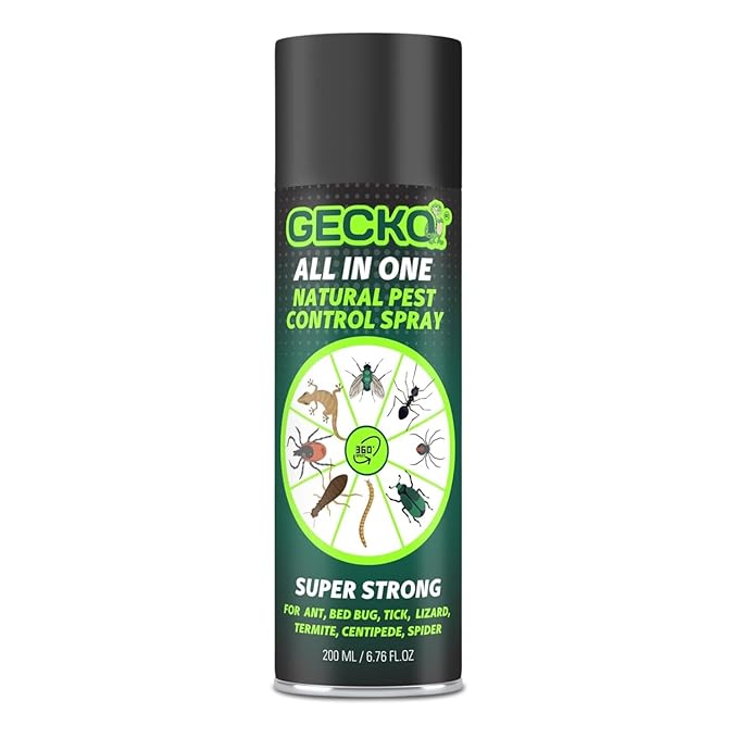 Gecko Pest Control & Insect Repellent Spray For Rat Cockroach, Lizard ...