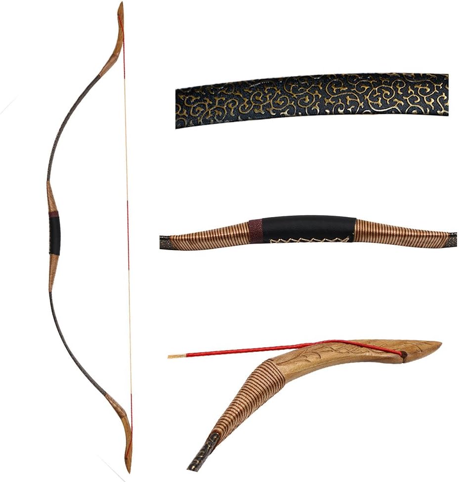 TOPARCHERY Traditional Recurve Bow Outdoor Sports Hunting Handmade ...