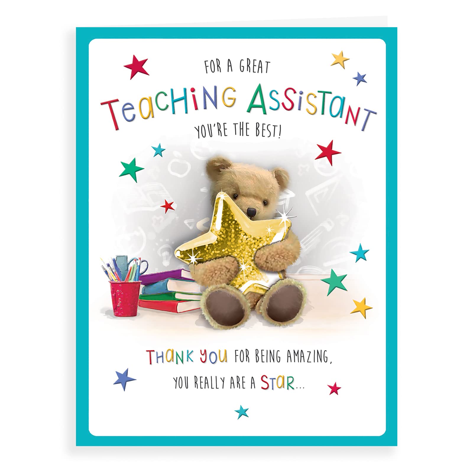 Regal Publishing Cute Thank You Card Thank You Teaching Assistant - 8 x ...