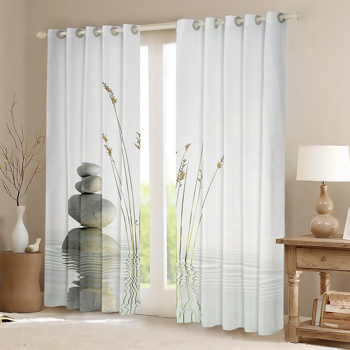 Meditation Room Designs With Curtains
