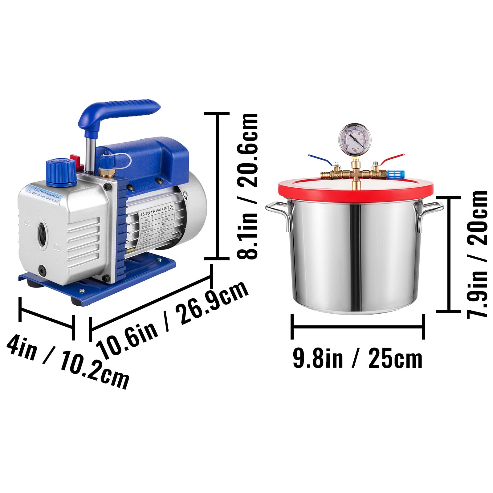 Vacuum Chamber And Pump Kit at Edward Acosta blog