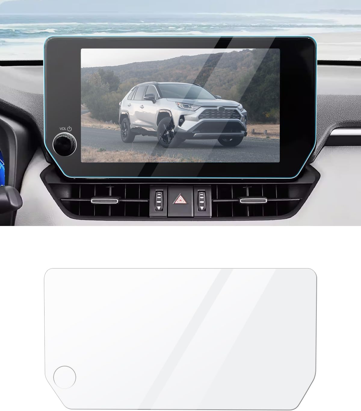 Amazon.com: YEE PIN 2025 RAV4 Screen Protector Antiglare for 2023 2024 ...