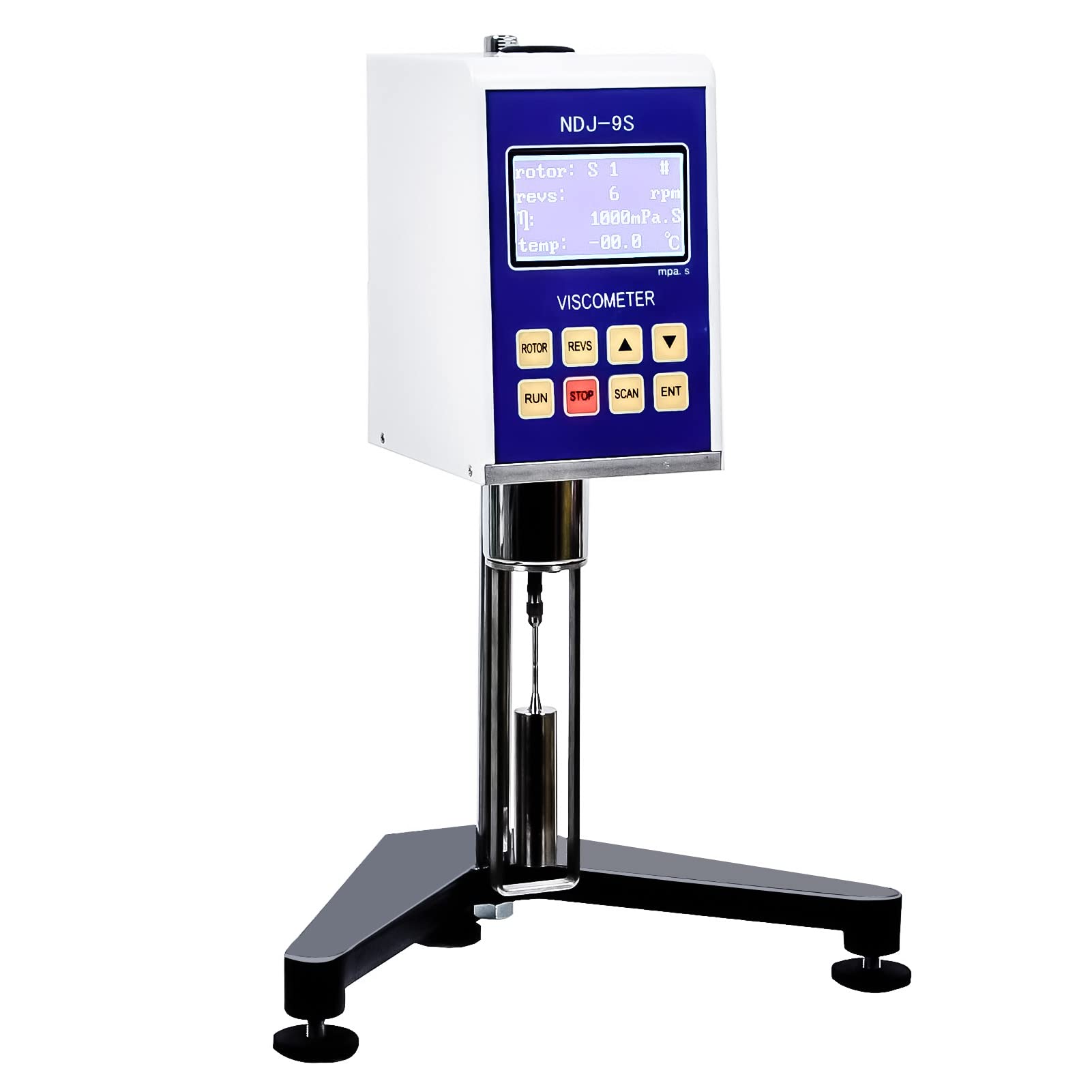Buy Digital Rotary Viscometer, Lab Viscometers 10~100000mpa.s, with LCD ...