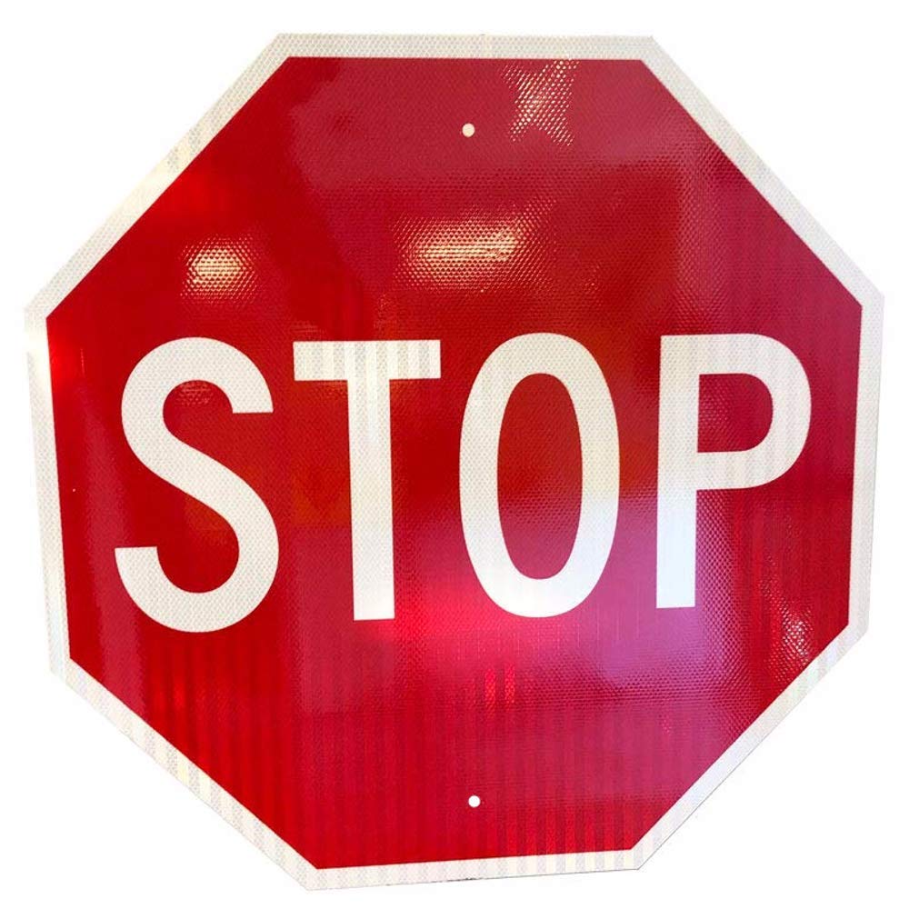 Buy Stop Sign 3M Diamond Grade Reflective Aluminum High Visibility