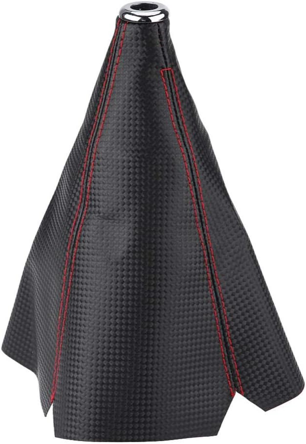 Amazon.com: Terisass Car Gear Gaiter Shift Shifter Boot Gear Shift Knob ...