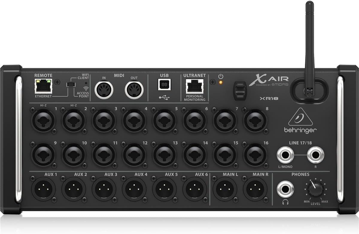 Amazon.com: Behringer Powerplay P16-M 16-Channel Digital Personal Mixer ...