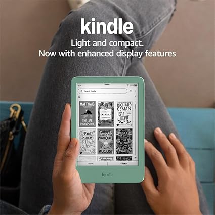 Amazon Kindle (16 GB) – Lightest and most compact Kindle with glare ...