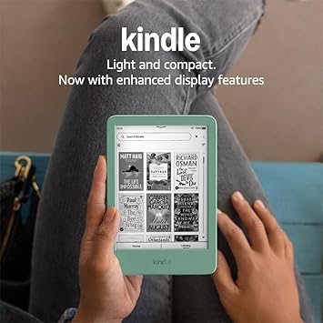 New Amazon Kindle (16 GB) – Lightest and most compact Kindle with glare ...
