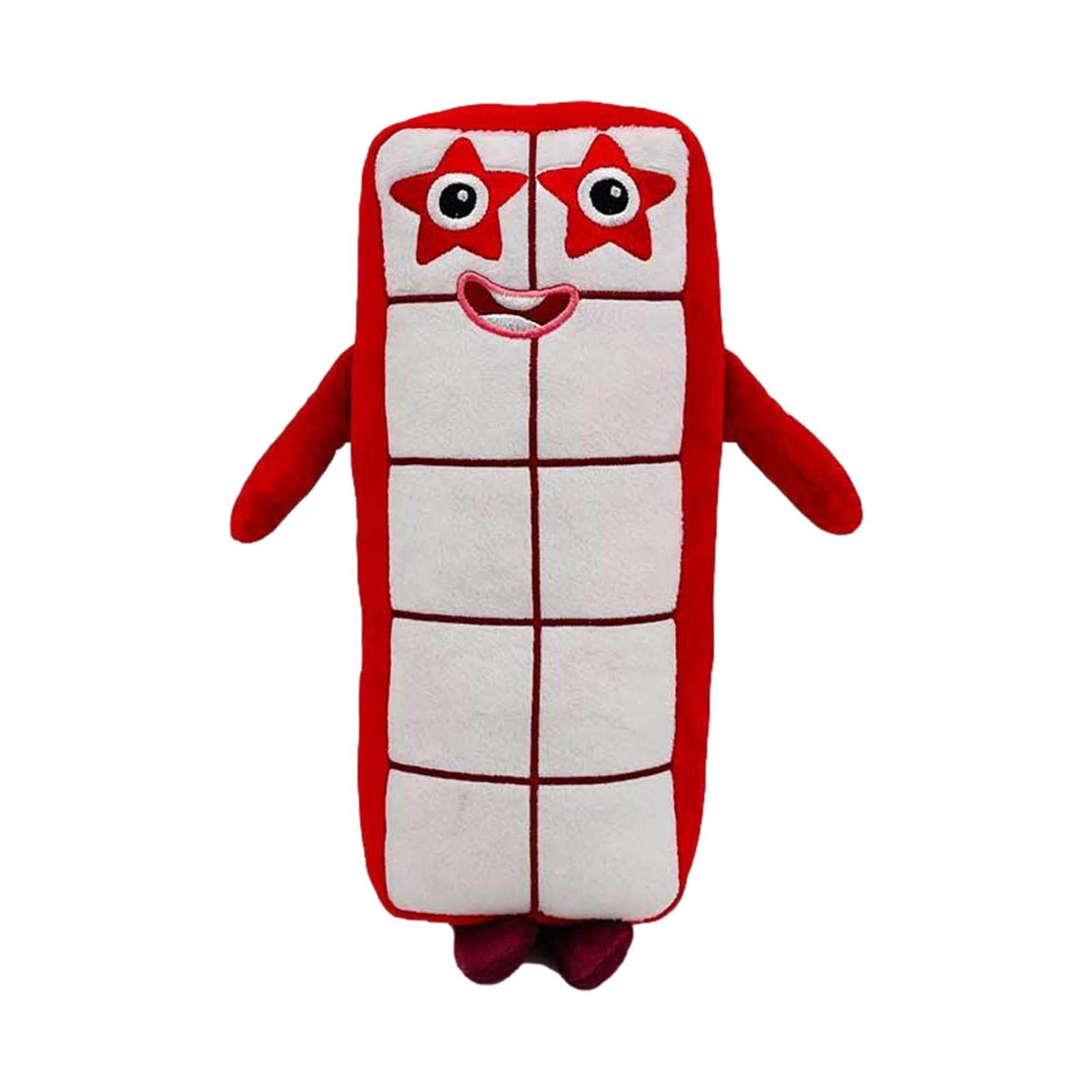 Numberblocks Plush Toys 1 10 Mathematics Enlightenment Animation Plush ...