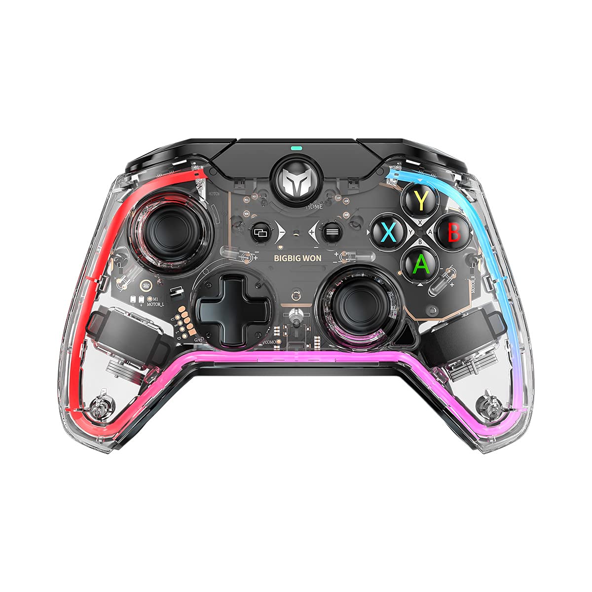 Buy BIGBIG WON Wired Rainbow Game Controller for PC/Nintendo Switch,PS4 ...