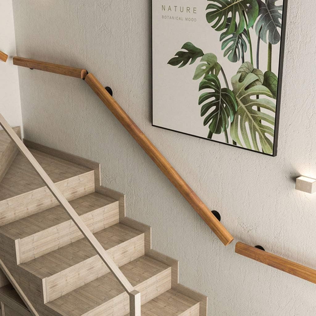 Wooden Handrails, 1-20ft Non-Slip Staircase Handrail, for Home Garden ...
