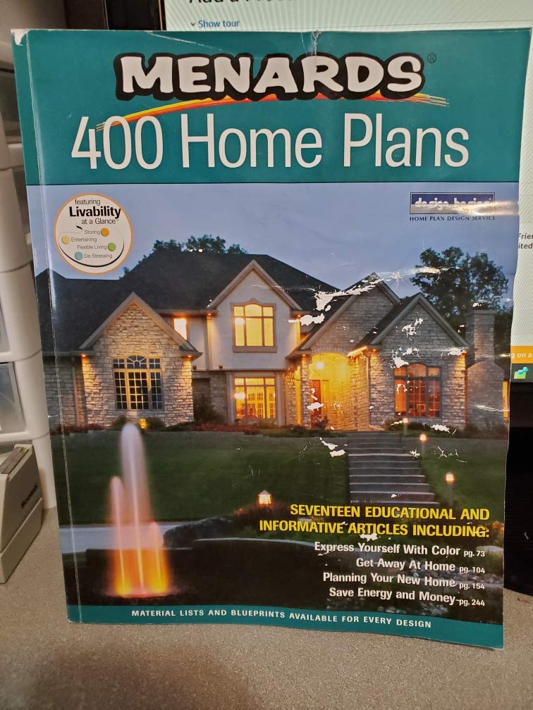 400 Home Plans (Menards): Menards, Kevin Blair: 9781892150394: Amazon ...