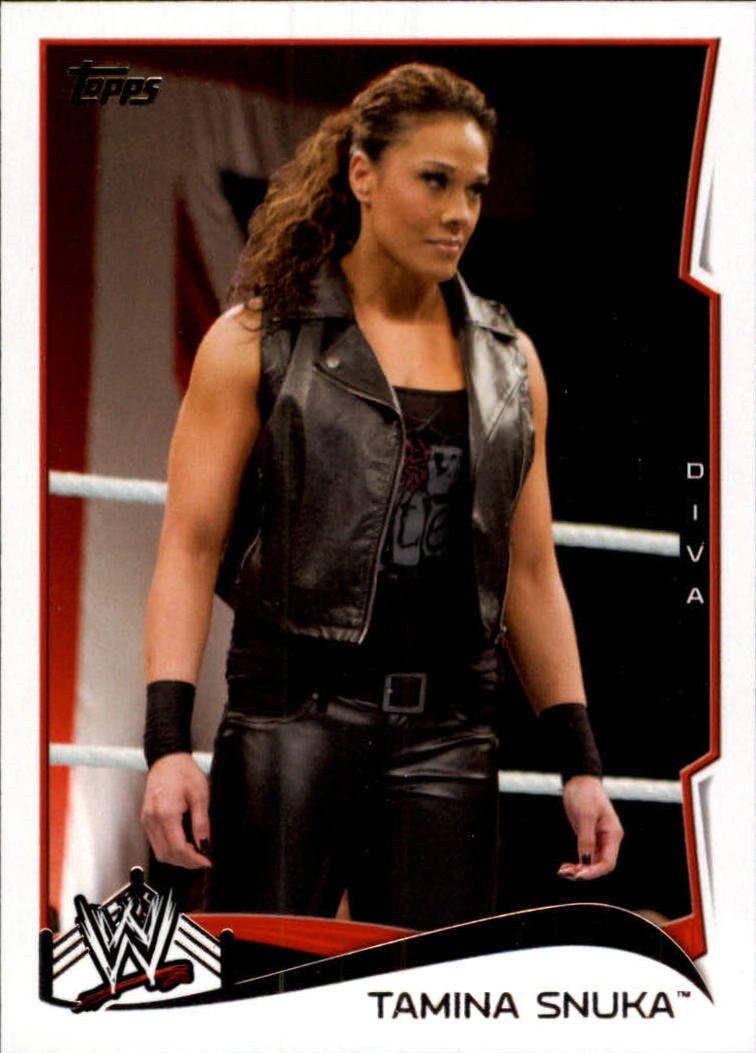Tamina Snuka 2014 WWE Diva Tamina Snuka In The Ring