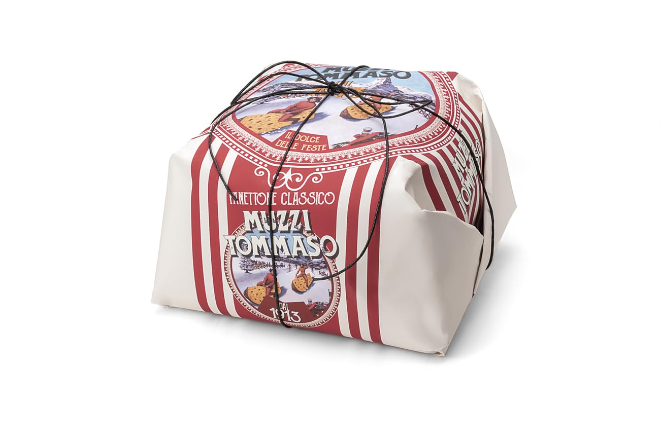 Amazon.com: Panettone Tommaso Muzzi Traditional recipe with candied ...