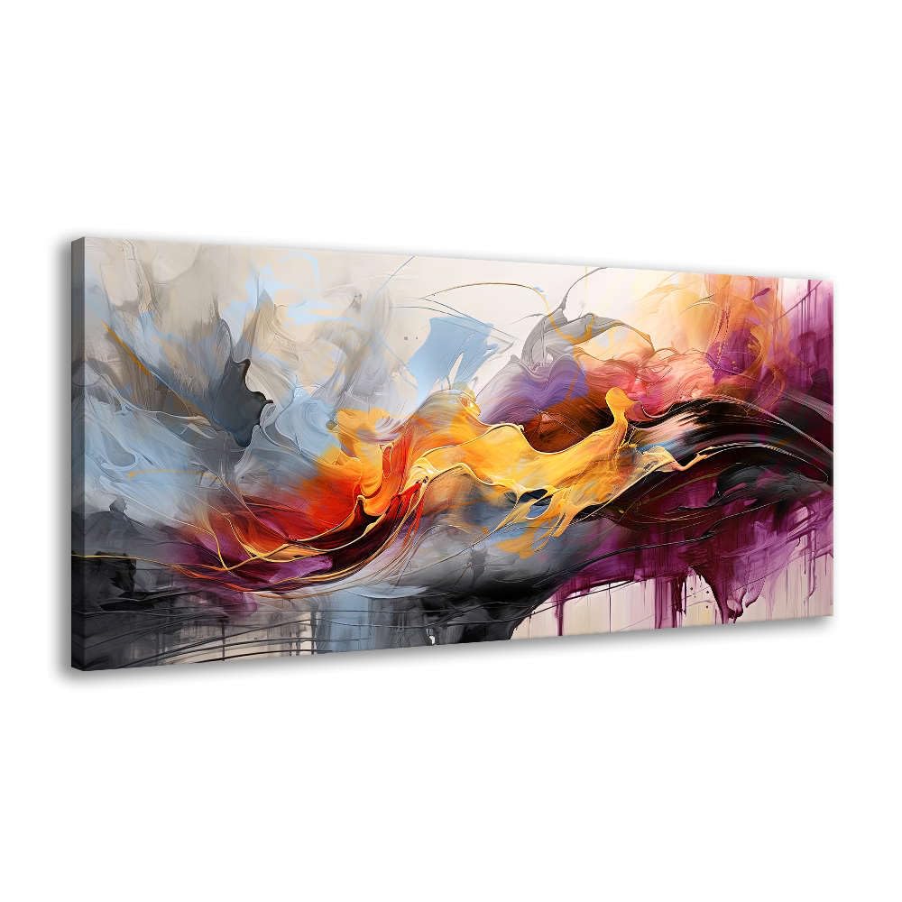 Amazon.com: BYXART Colorful Abstract Canvas Wall Art for Living Room ...