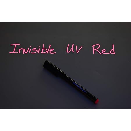 Amazon.com : DirectGlow Set of 3 Invisible UV Blacklight Ink Marker ...