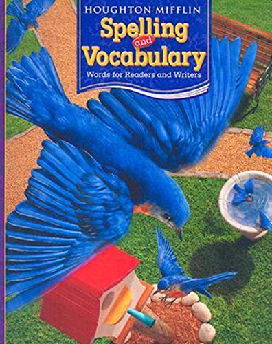 Spelling and Vocabulary: HOUGHTON MIFFLIN: 9780618492053: Amazon.com: Books