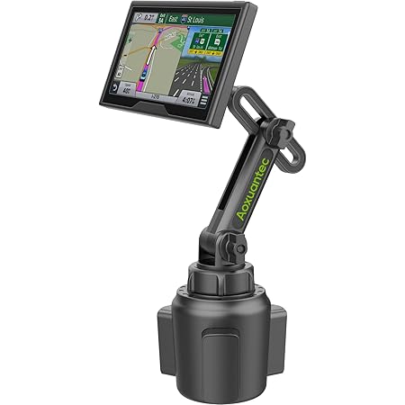 Amazon.com: 1Zero Solid GPS Cup Holder Mount for Garmin [Adjustable Arm ...