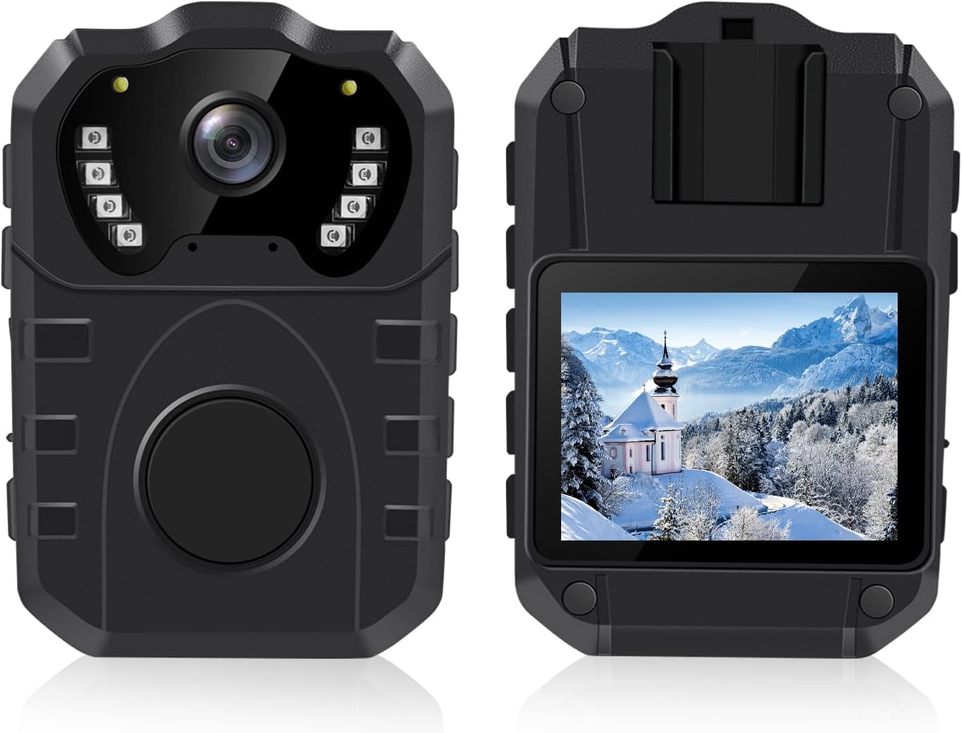 CAMMHD 1296P Body Cam, Body Worn Camera, Waterproof Police Camera with ...