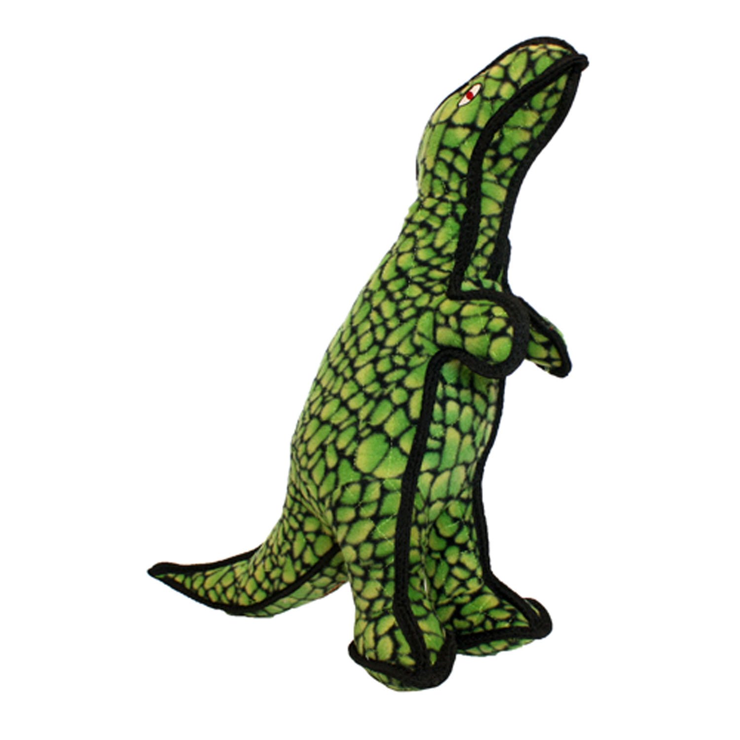 Snapklik.com : TUFFY - Worlds Tuffest Soft Dog Toy - Dinosaur TRex ...