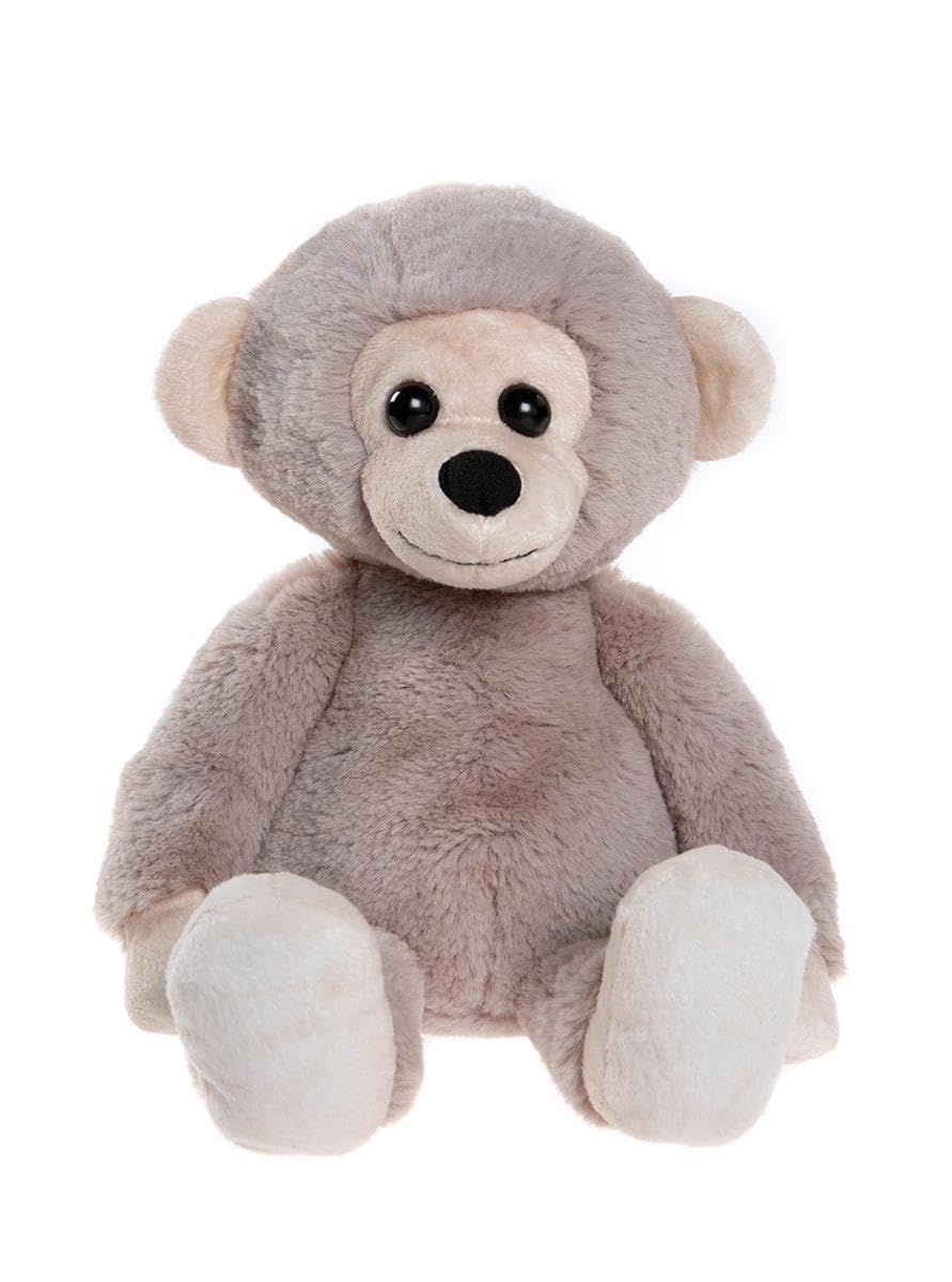 Charlie Bears Bear & Me Cheeky Monkey Teddy Bear Pebble Grey Soft Plush ...