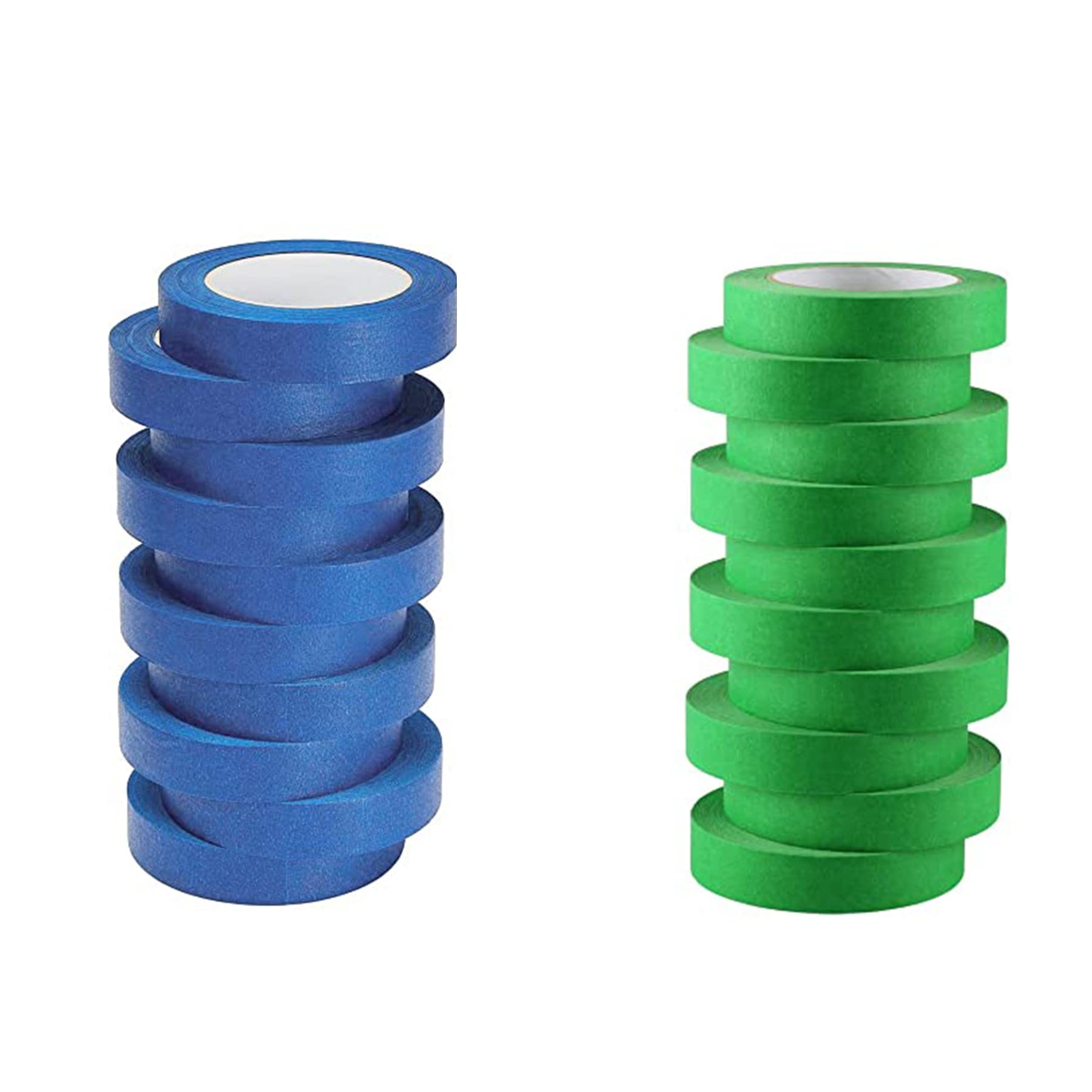 Amazon.com: Lichamp 10-Piece Blue Painters Tape 1 inch and 10 Pack ...