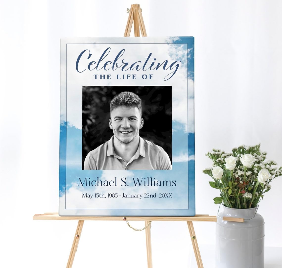 Amazon.com : Celebration Of Life Sign, Celebration Of Life Party ...