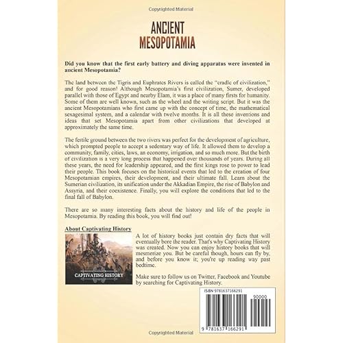 Snapklik.com : Ancient Mesopotamia: A Captivating Introduction To The Rise And Fall Of ...