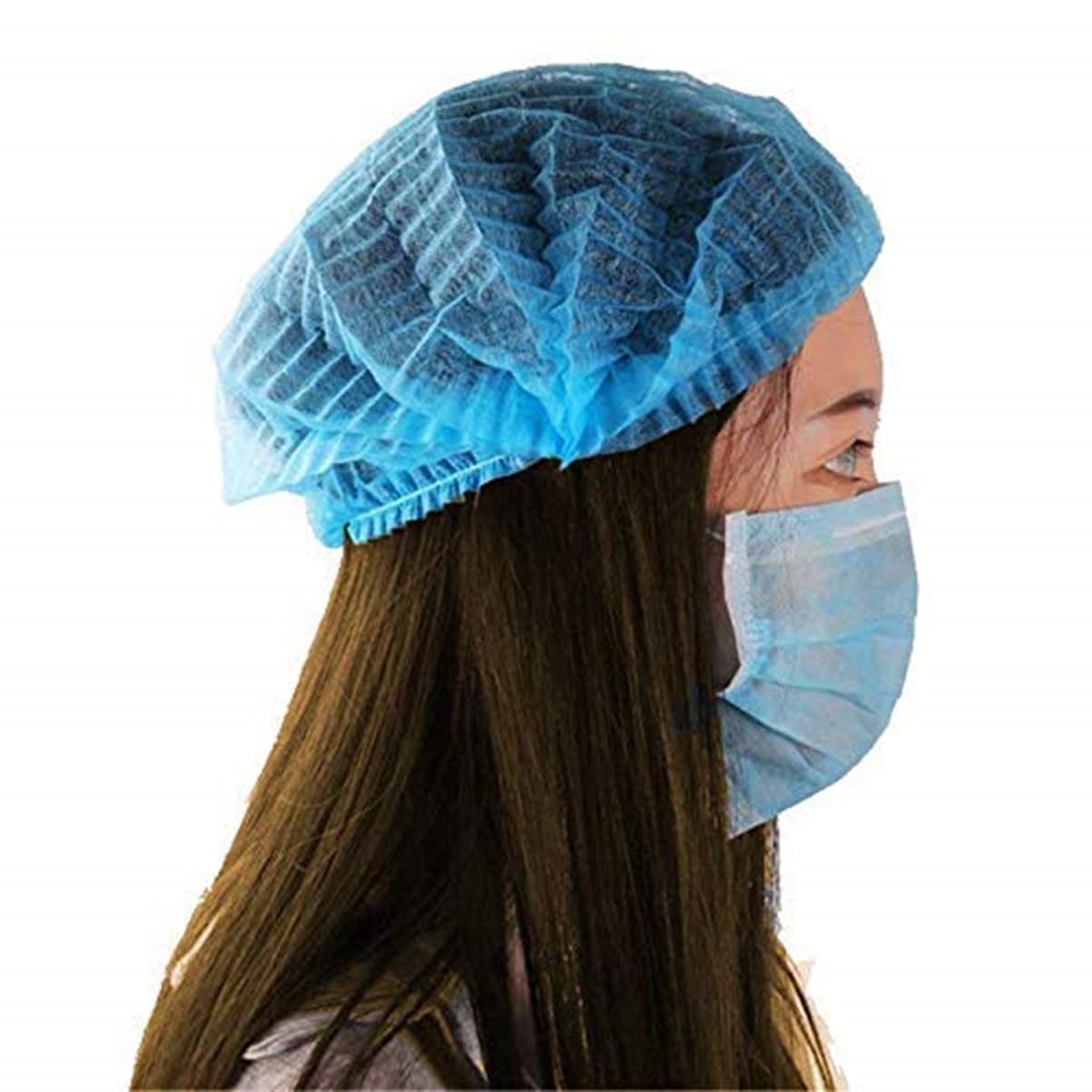 RK SURGICAL™ Stretchable, Disposable Non-Woven Bouffant Caps/Surgical ...