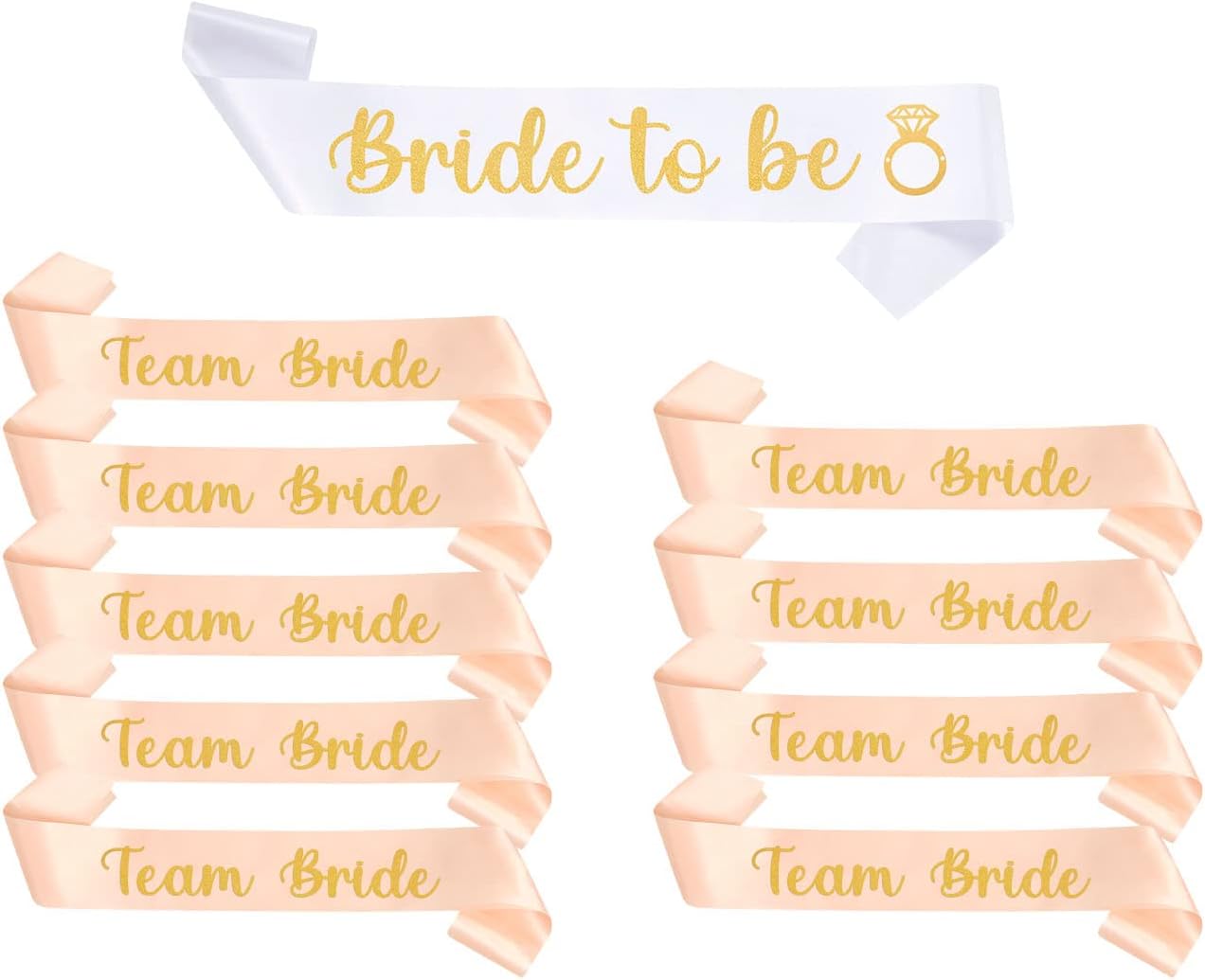 20 pcs Hen Party Sashes Set 19 Bride Tribe Sashes 1 Bride to Be Sash ...