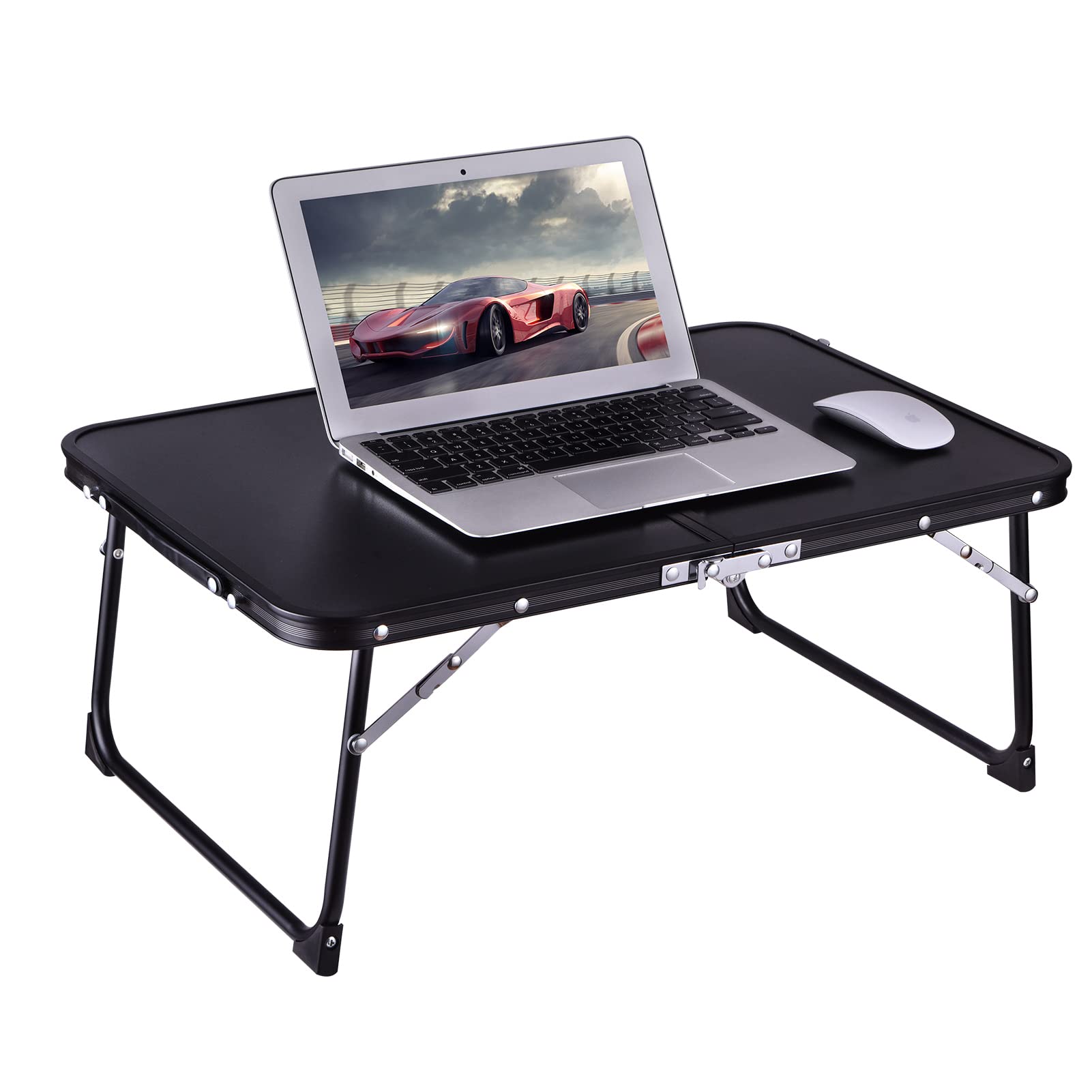 Amazon.com: Foldable Laptop Table, Bed Table for Study and Reading, Lap ...
