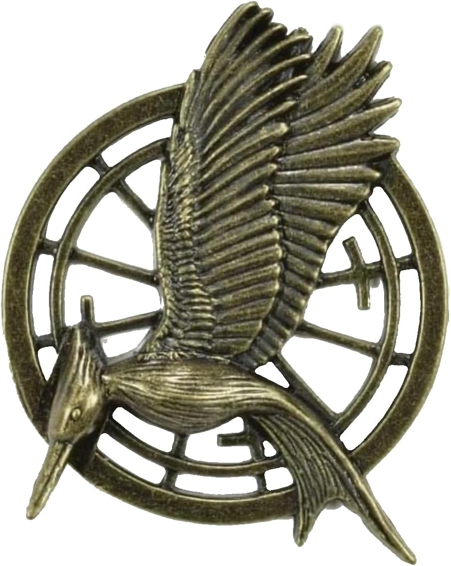 Amazon.com: The Hunger Games Catching Fire Mockingjay Prop Replica Pin ...