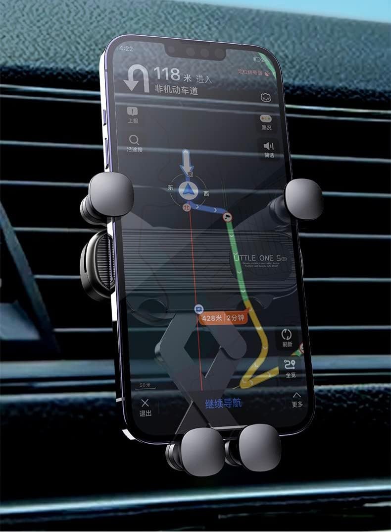 Amazon.com: Car Phone Holder Patented Gravity Universal Car Phone Vent ...