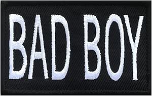 Amazon.com: Antrix Bad Boy Patch, Tactical Funny Embroidered Applique ...