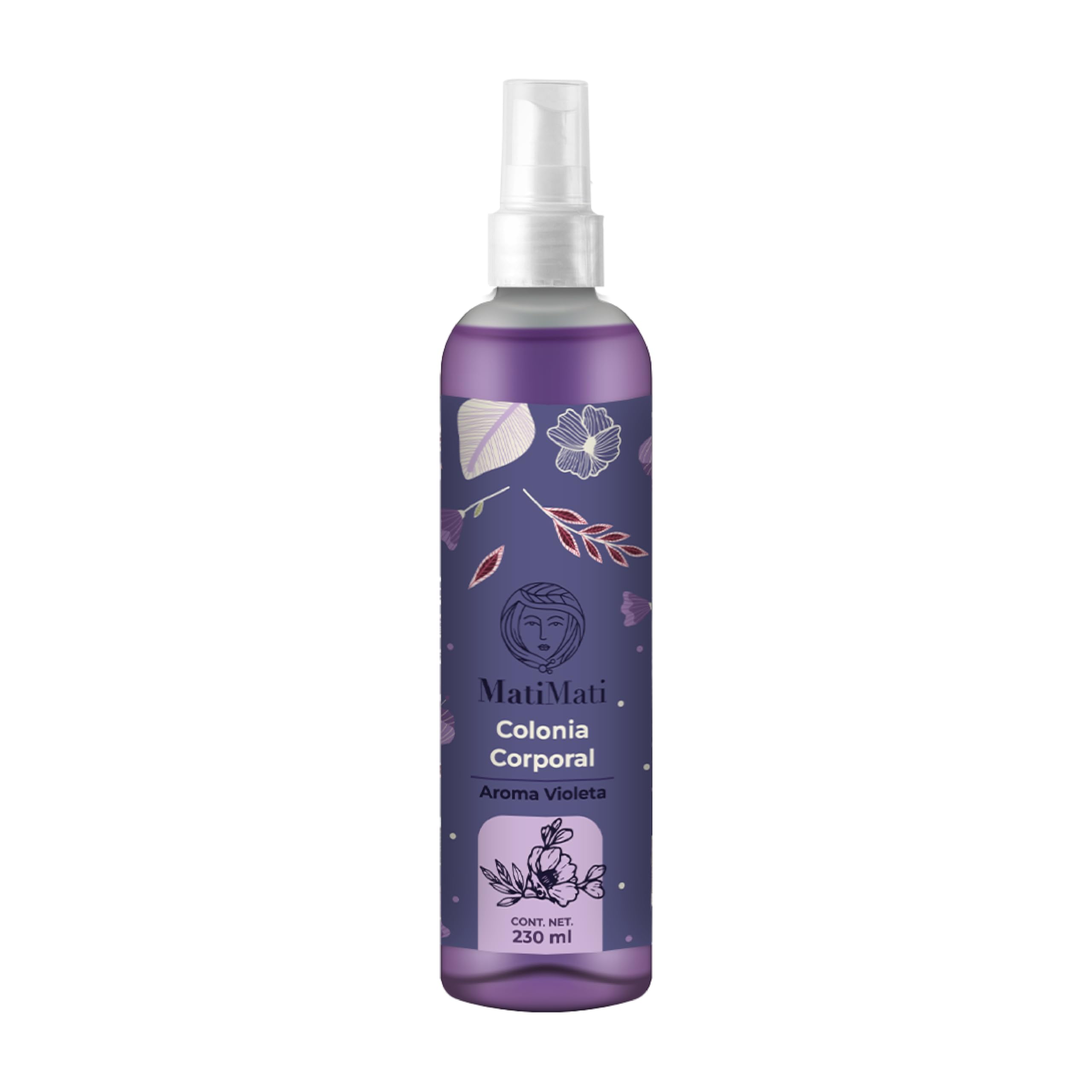 Colonia Corporal Violeta MatiMati-Elegante, Dulce, Refrescante 230 ml ...
